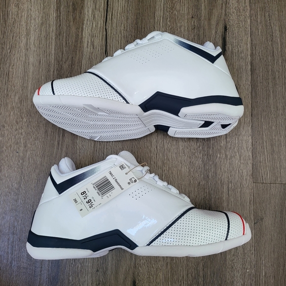 adidas | Shoes | Adidas Tmac 2 Restomod Usa Nba White Blue Tracy ...